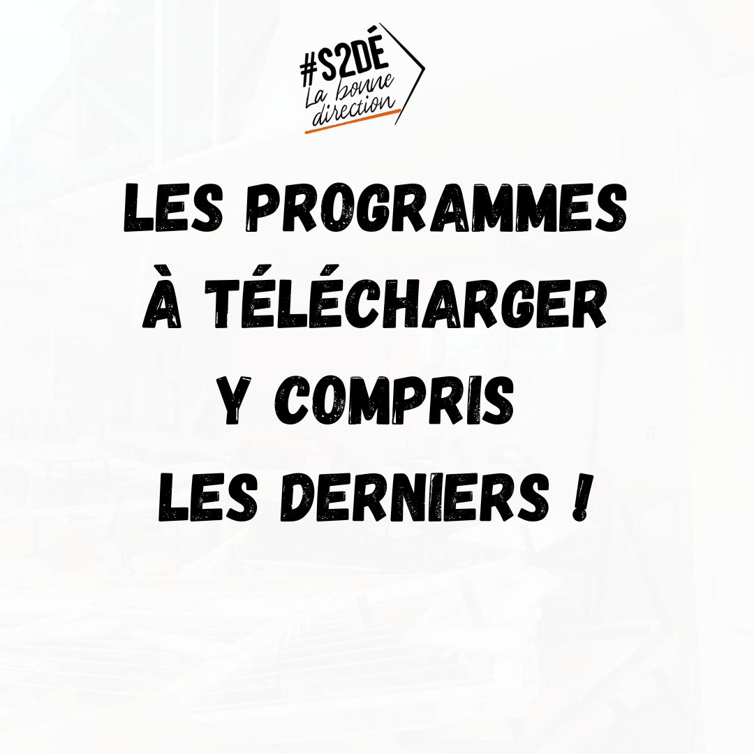 Tous les nouveaux programmes, les nouveaux livrets… – #S2DÉ
