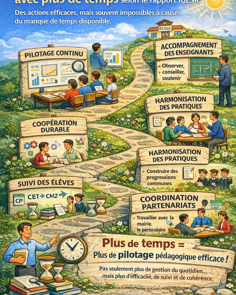 7. Pilotage pédagogique : ce que les directeurs feraient avec plus de ...